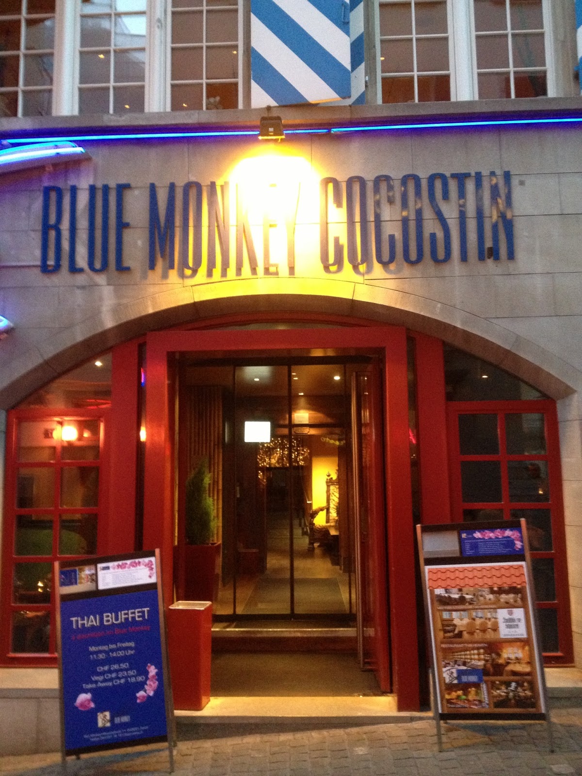 Citybabble: Blue Monkey Zürich